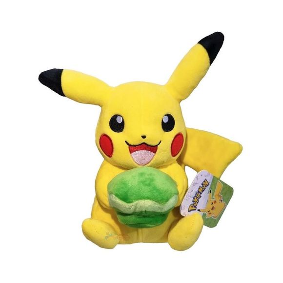 Jazwares | Toys | Pokemon Pikachu With Poke Puff 8 In Plush | Poshmark